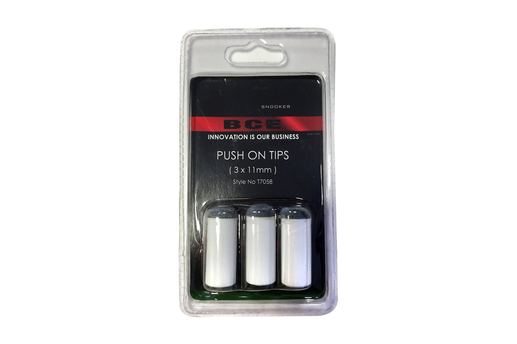 BCE Push On Snooker Cue Tips - 13mm Tips – Masse Billiards